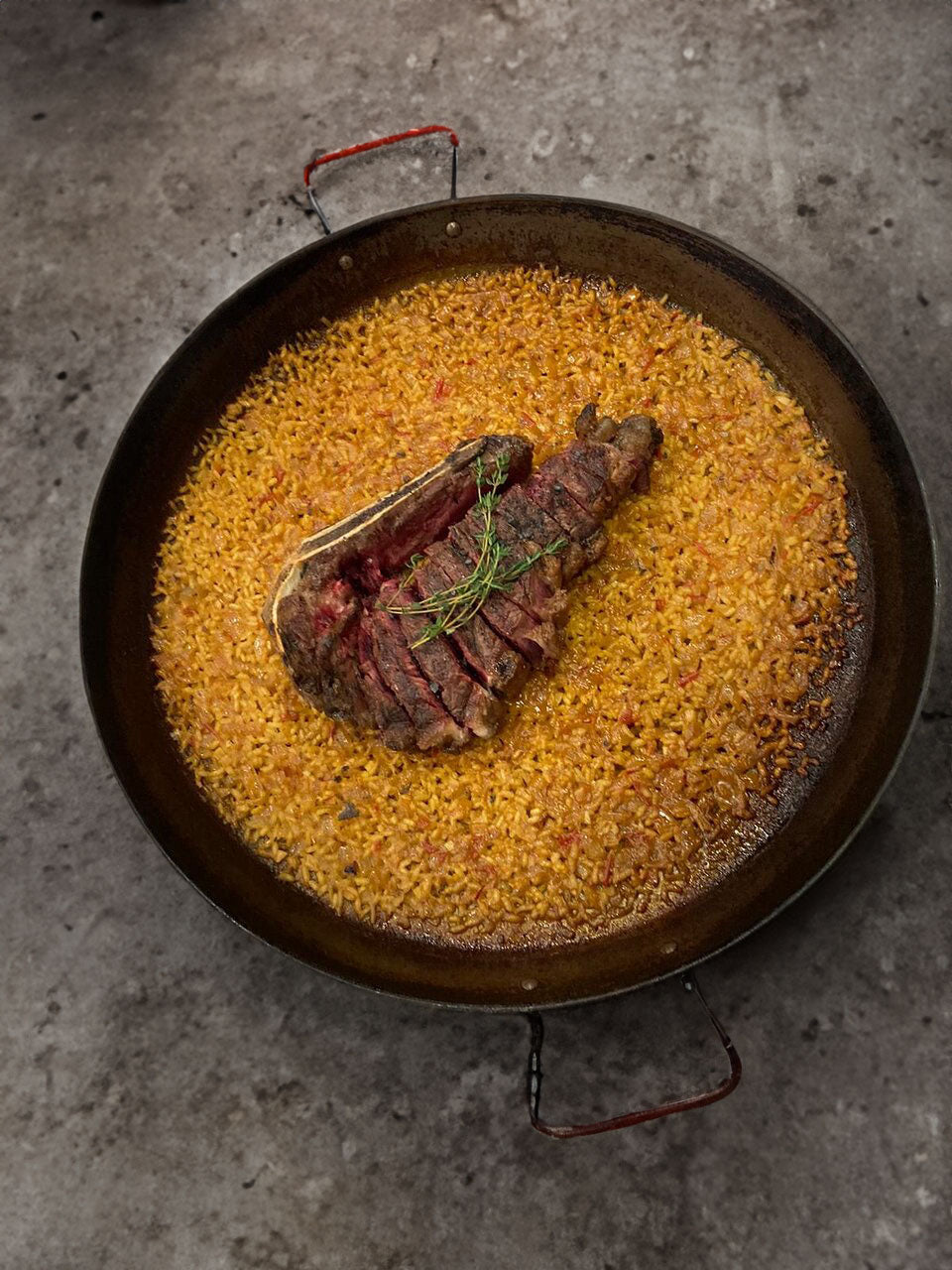 Recipe: Matured Beef Steak Rice – El Paeller
